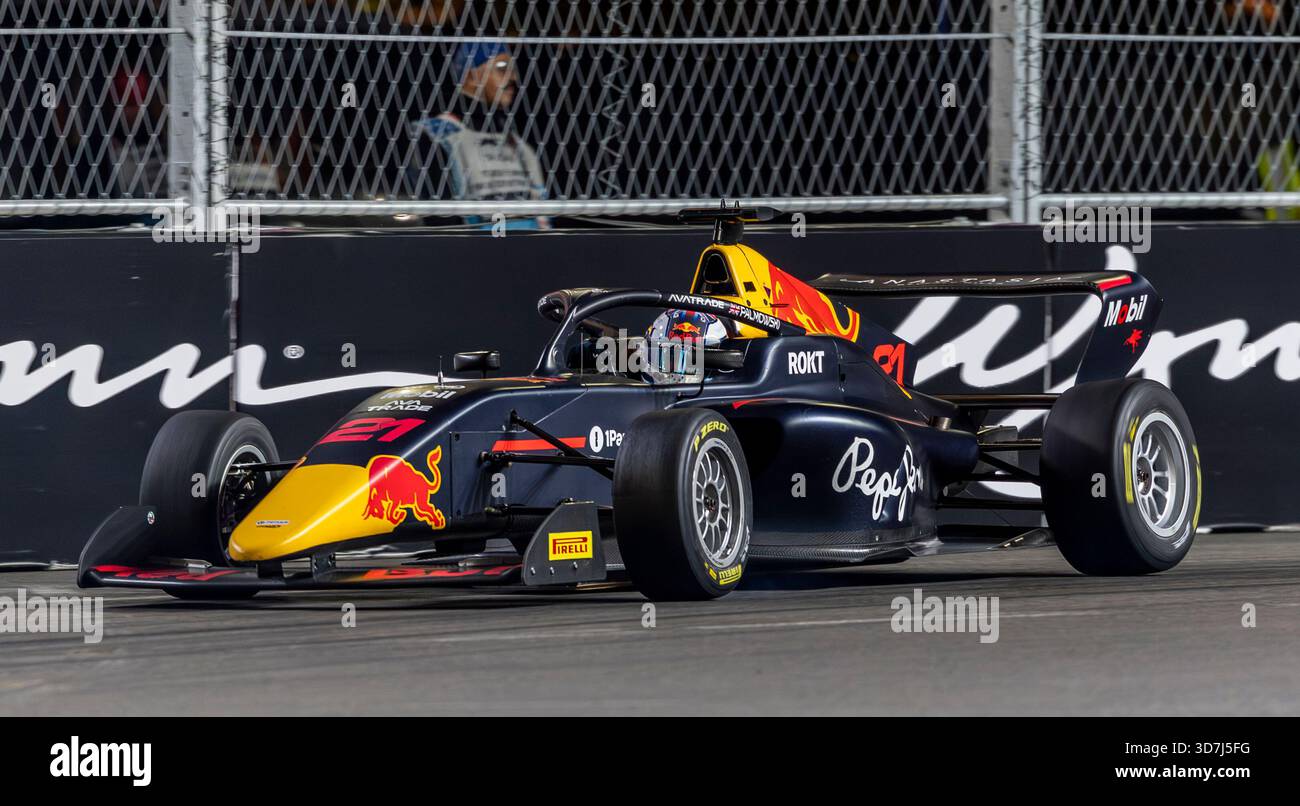November 20 2025 Las Vegas NV, U.S.A. Campos Racing driver Alisha ...