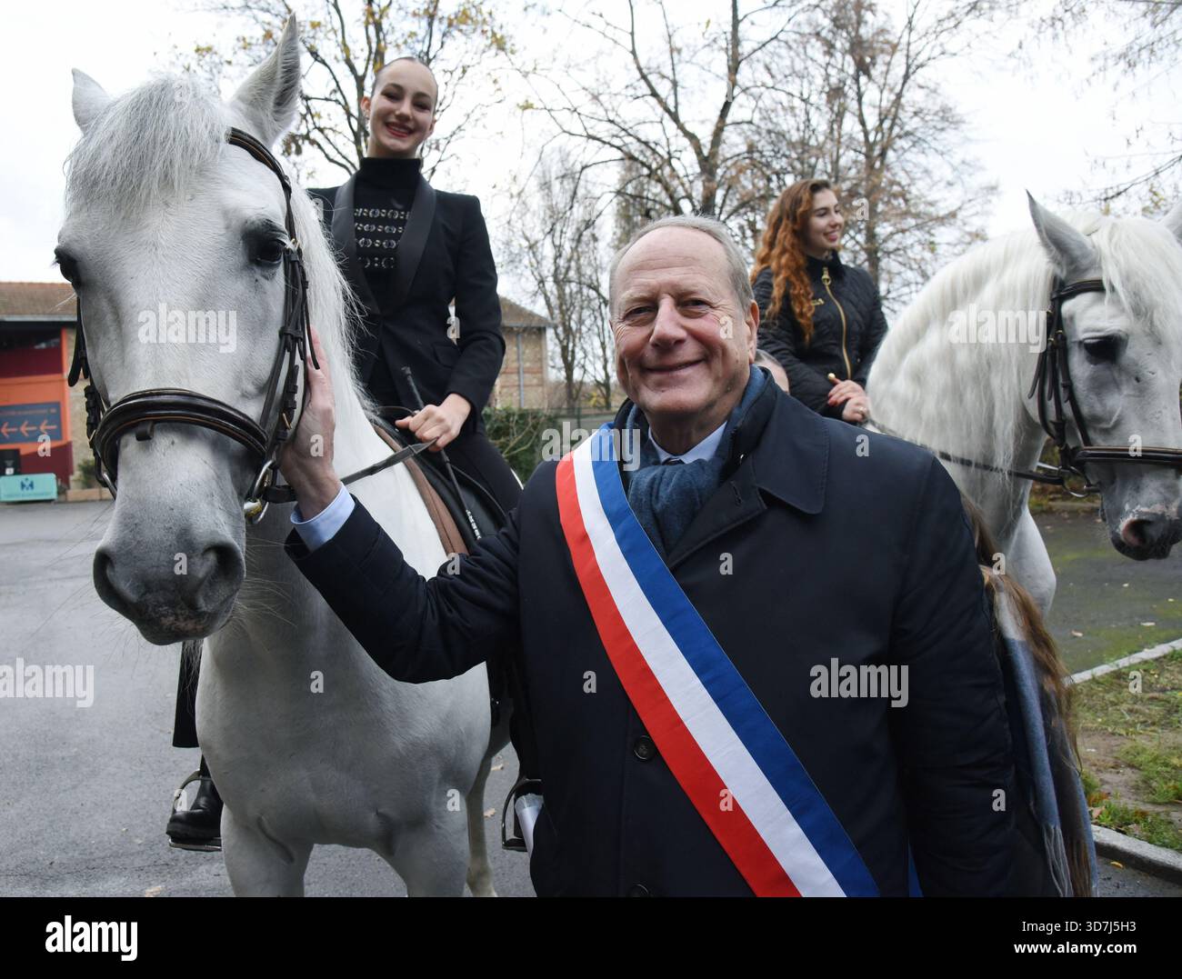 Paris, France. 25th Nov, 2025. Philippe Goujon during the inauguration ...