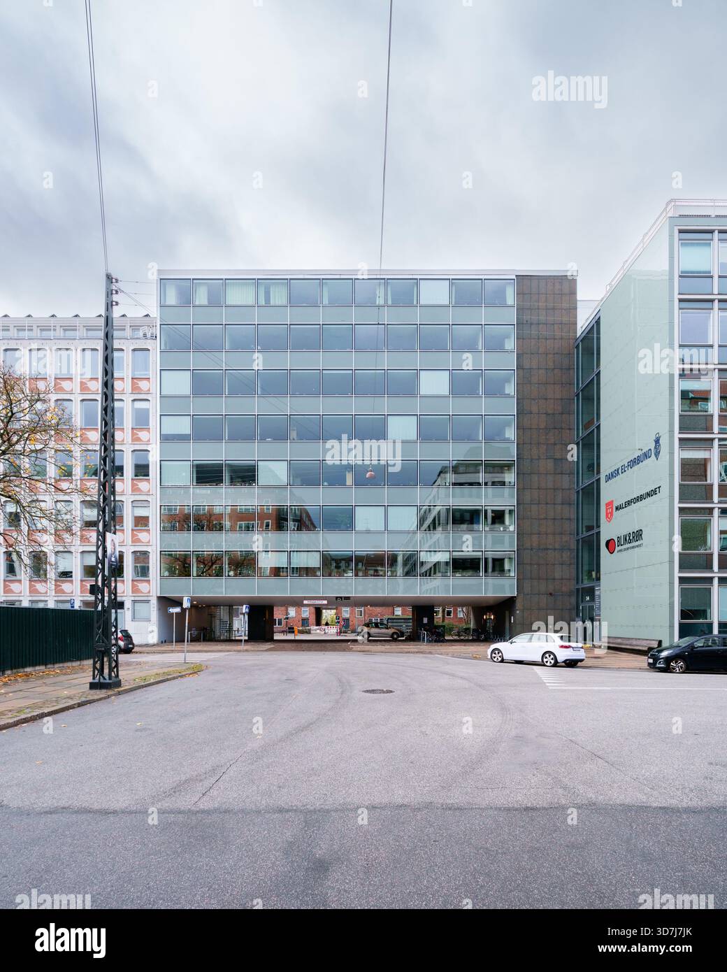 Copenhagen, Denmark - Nyropsgade office building by Arne Jacobsen Stock ...