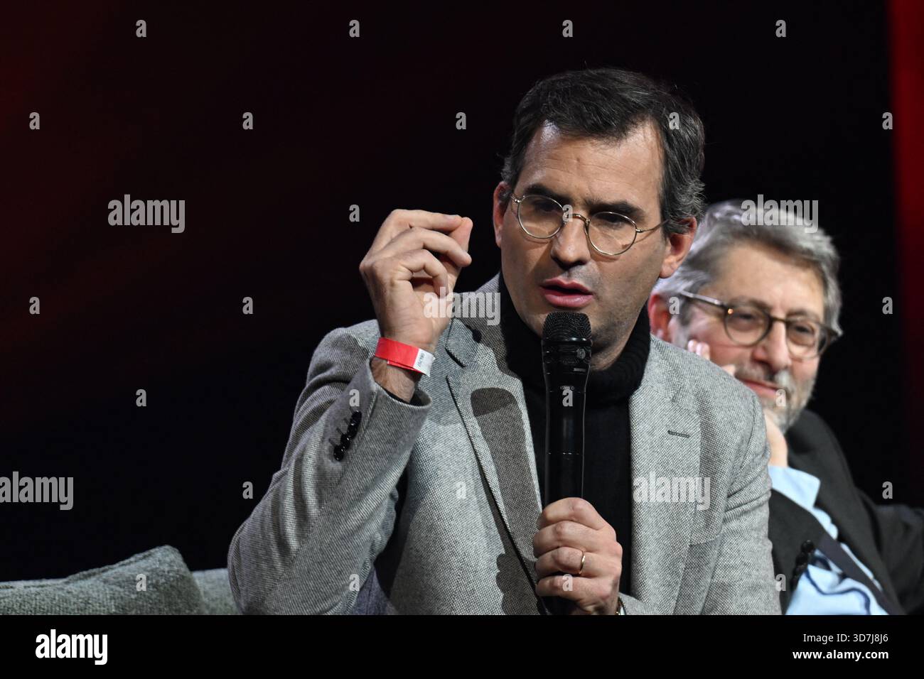 Guillaume Prevost attending the Lagardere News event Face A Vous - Les ...