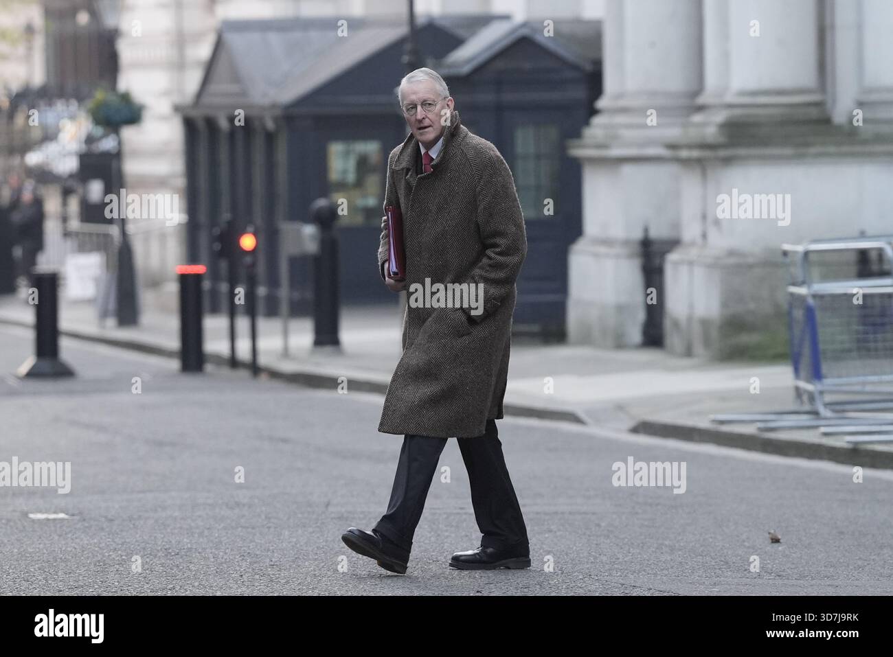 Northern Ireland Secretary Hilary Benn arrives in Downing Street ...