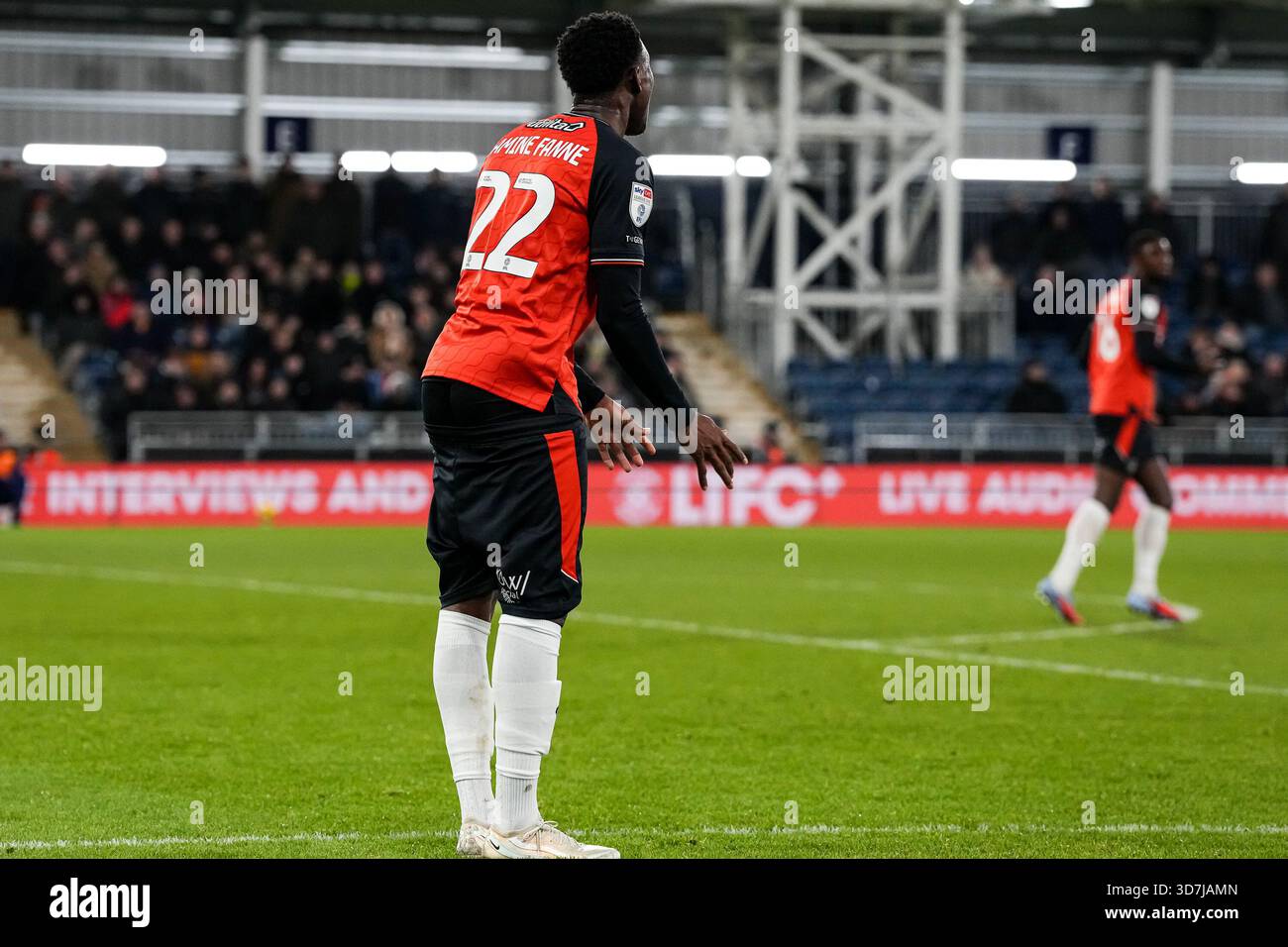 Lamine Fanne (22) of Luton Town during the Sky Bet League 1 match ...