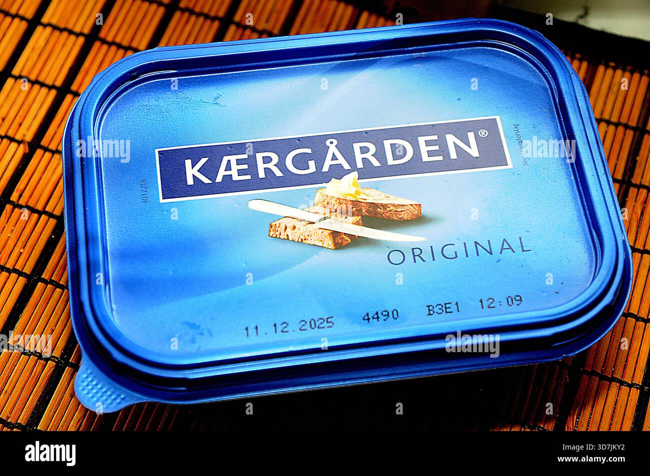 Copenhagen/ DenmarK/08 november 2025/ Denmarks two brand butters lurpak ...