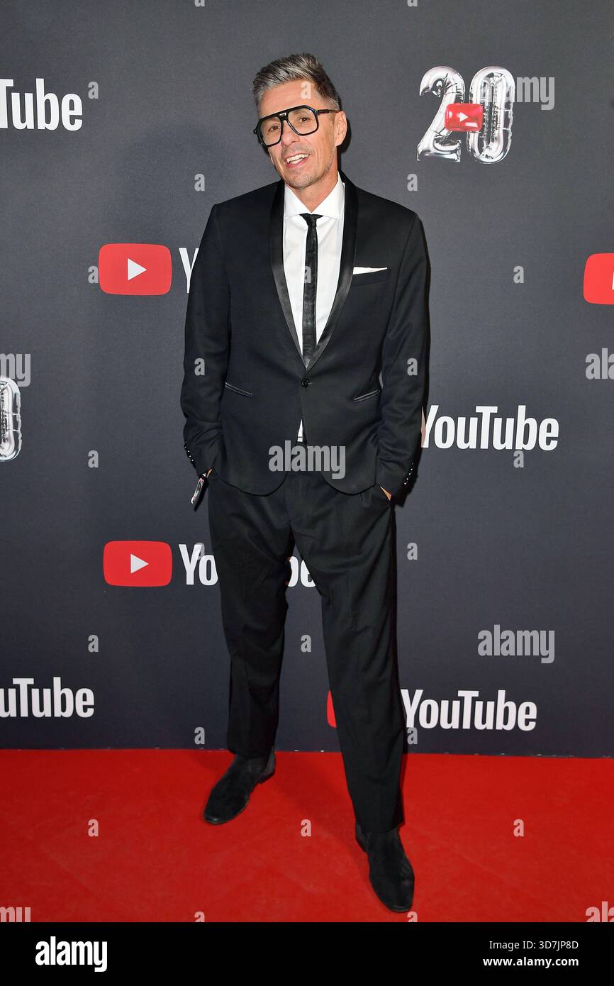 Michi Beck beim YouTube Music Award Dinner im Restaurant Grill Royal in ...