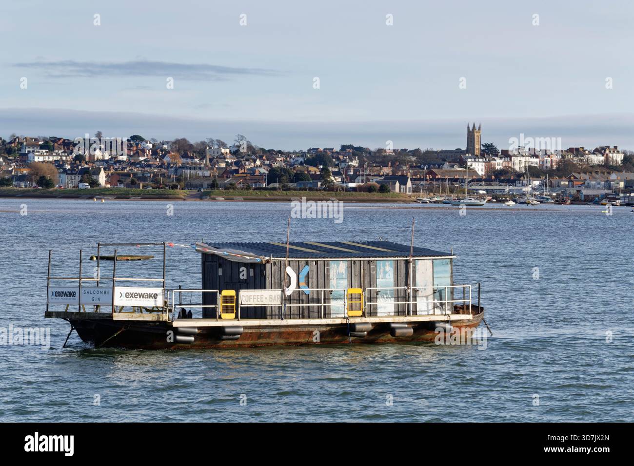 Floating cafe barge on hi-res stock photography and images - Alamy
