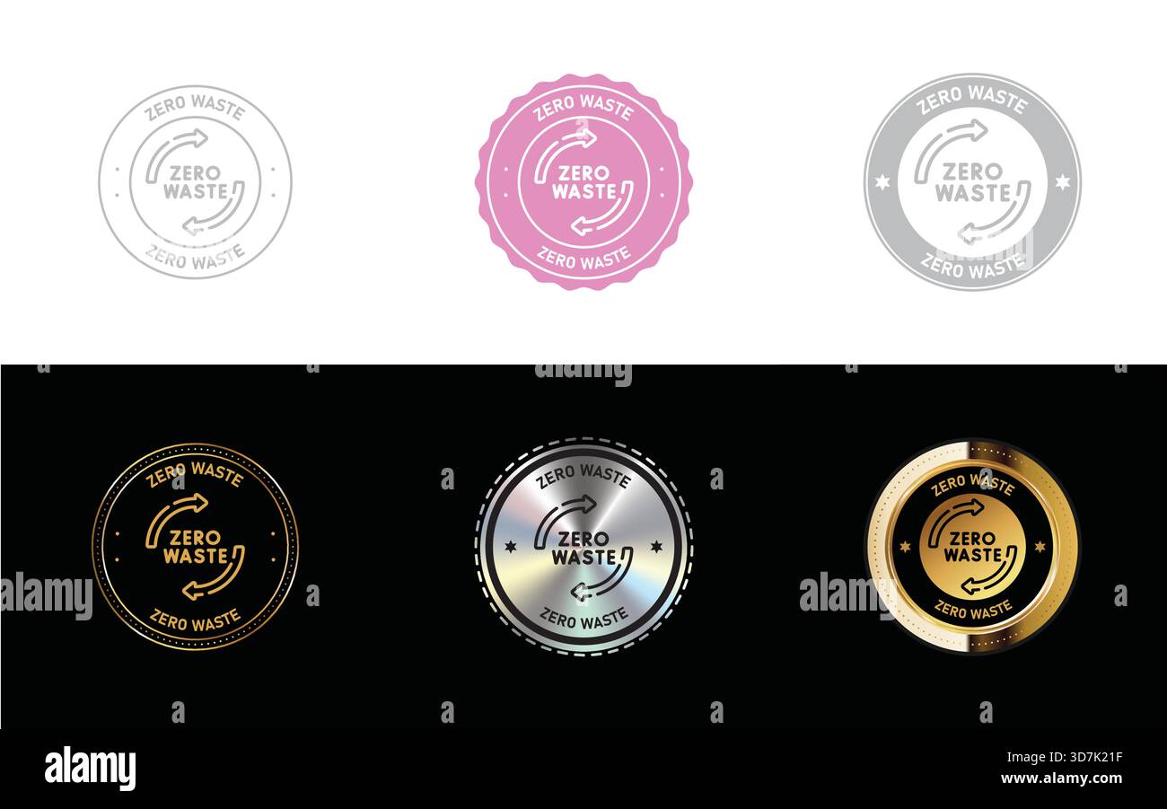 Sustainability seal Stock Vector Images - Alamy