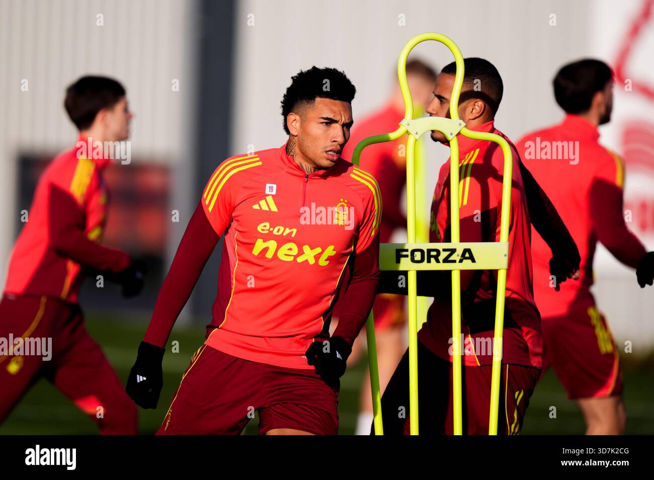 Nottingham Forest's Igor Jesus during a training session at the Nigel ...