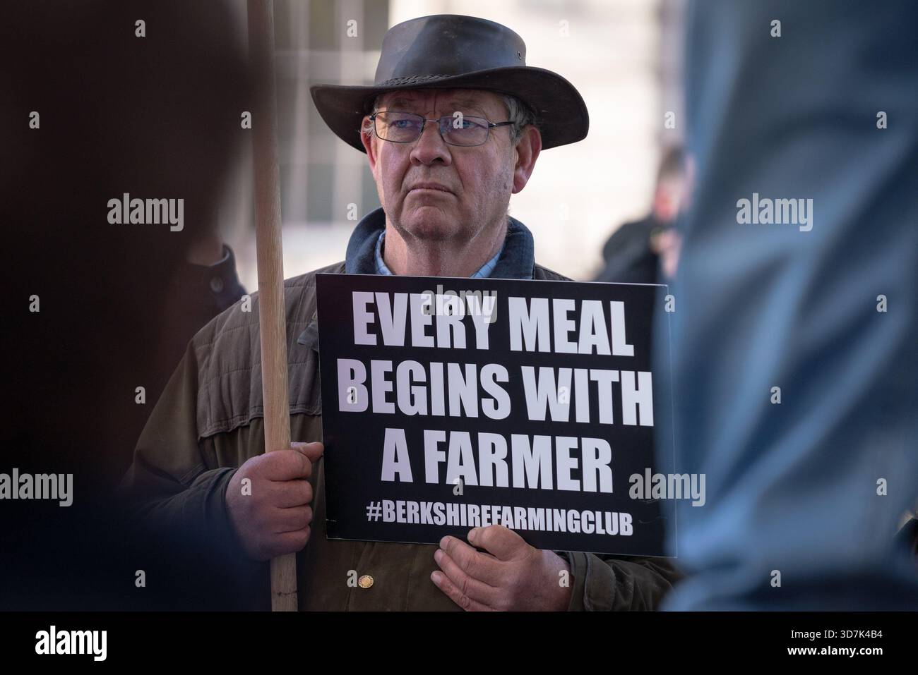 London, UK. 26th November, 2025. British farmers protest on Budget Day ...