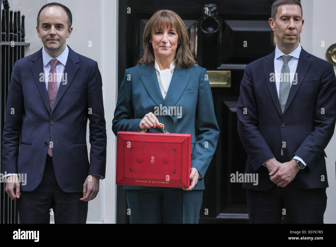 London, UK. 26th Nov, 2025. Rachel Reeves, Chancellor of the Exchequer ...
