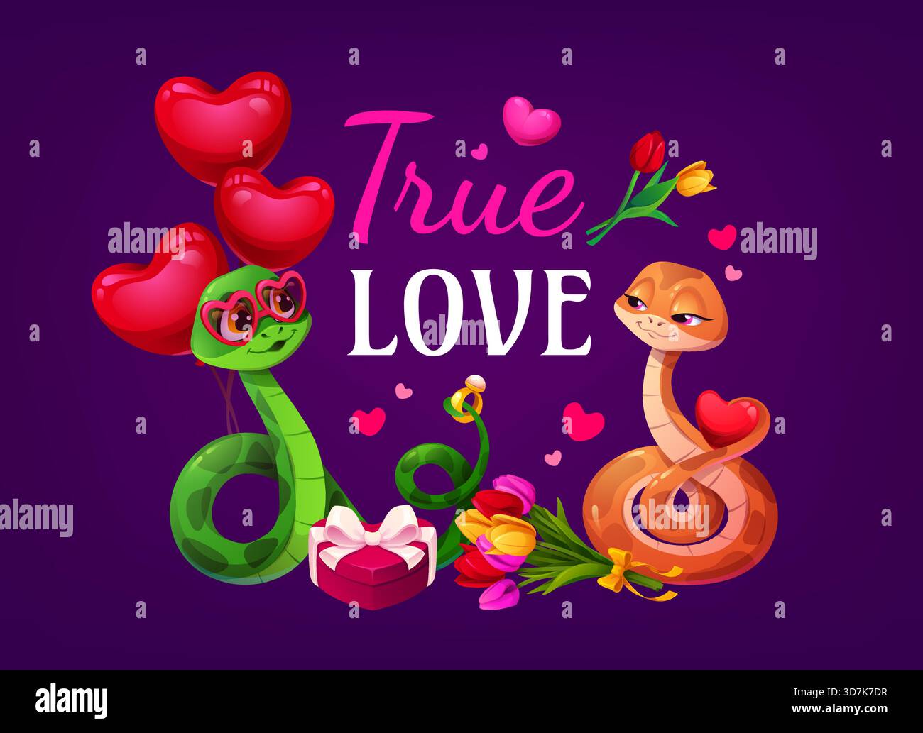 Balloon snakes Stock Vector Images - Alamy