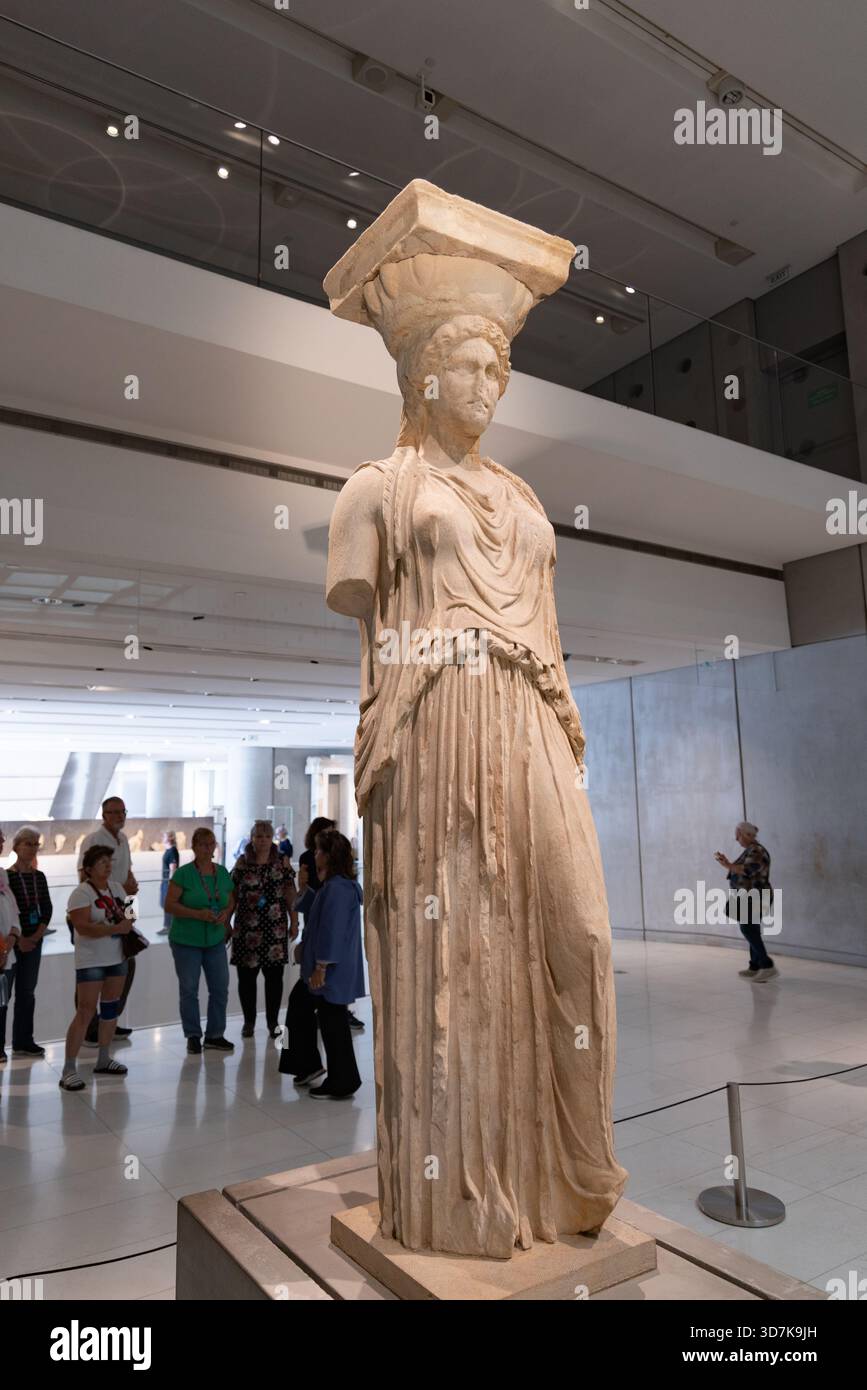 An original ancient Greece Caryatid statue, formerly from the ...