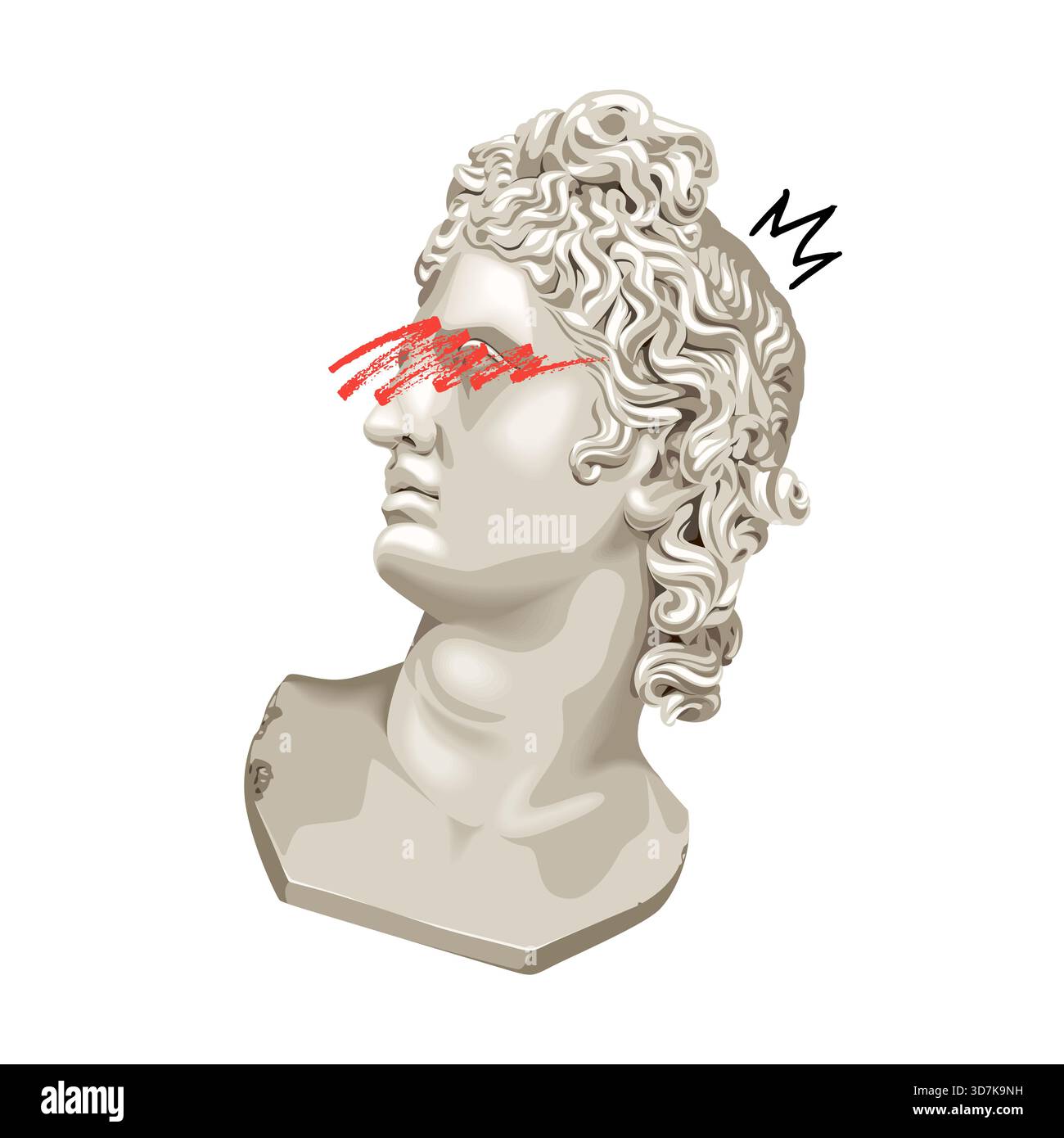 Apollo in art Cut Out Stock Images & Pictures - Alamy