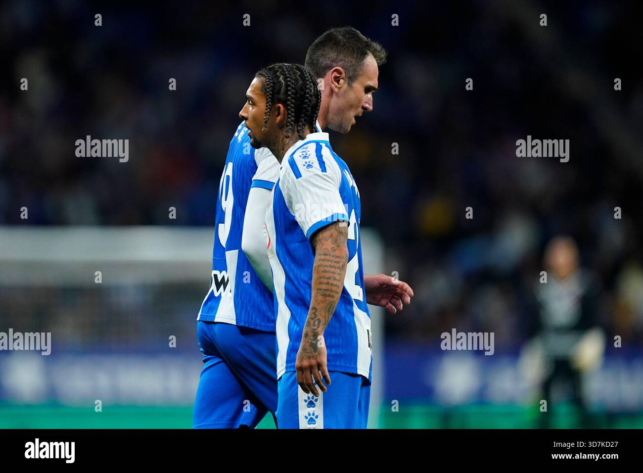 Thyrhys Dolan of RCD Espanyol during the La Liga EA Sports match ...