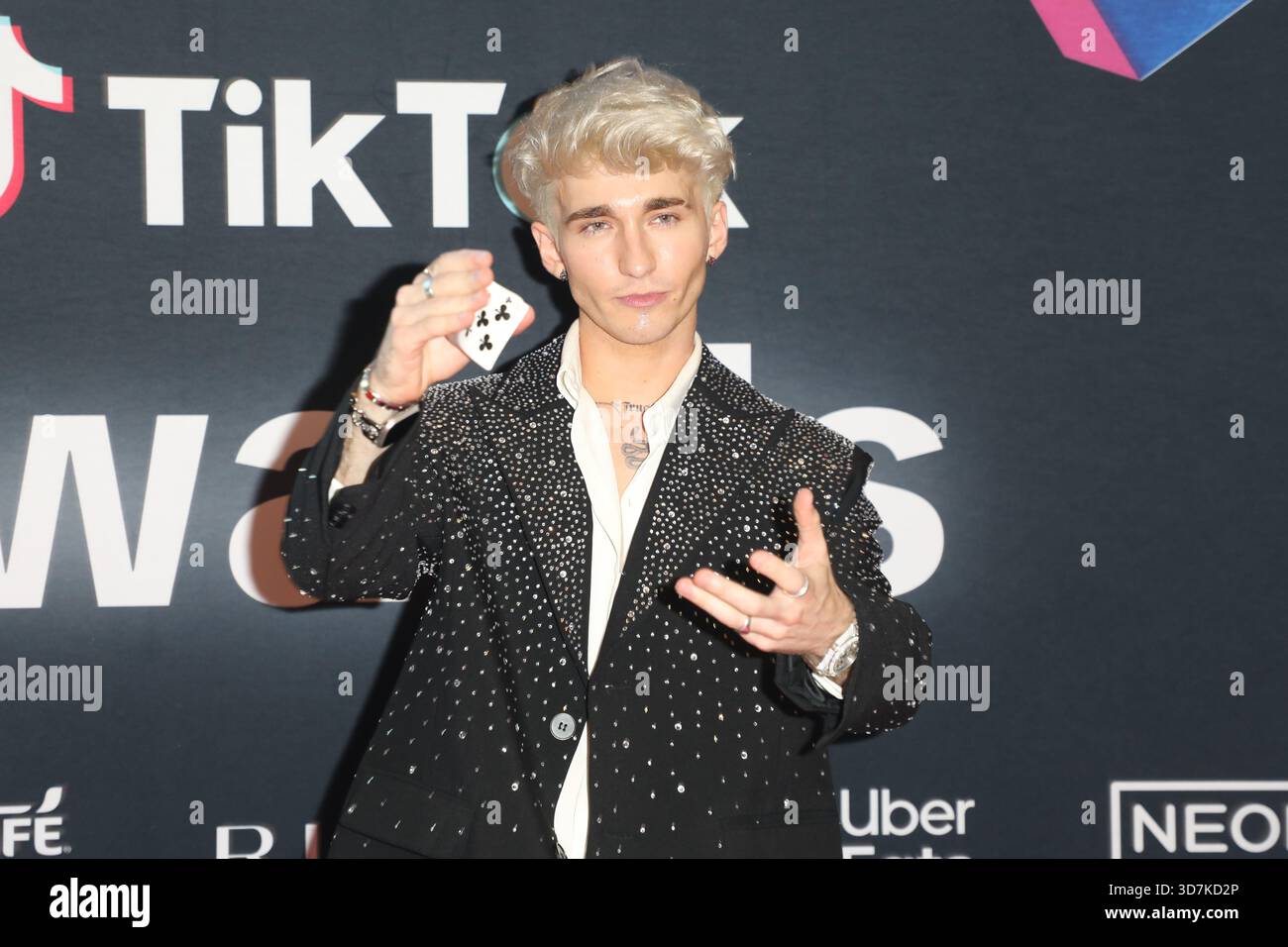 Sydney, NSW, Australia. 26th November 2025. Ash Magic (Ash Hodgkinson) on the red carpet at the ...