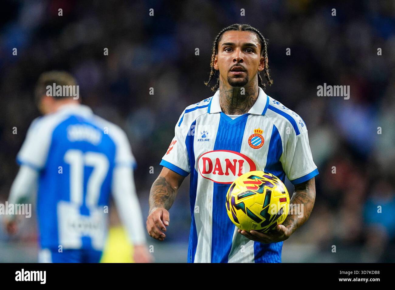Thyrhys Dolan of RCD Espanyol during the La Liga EA Sports match ...