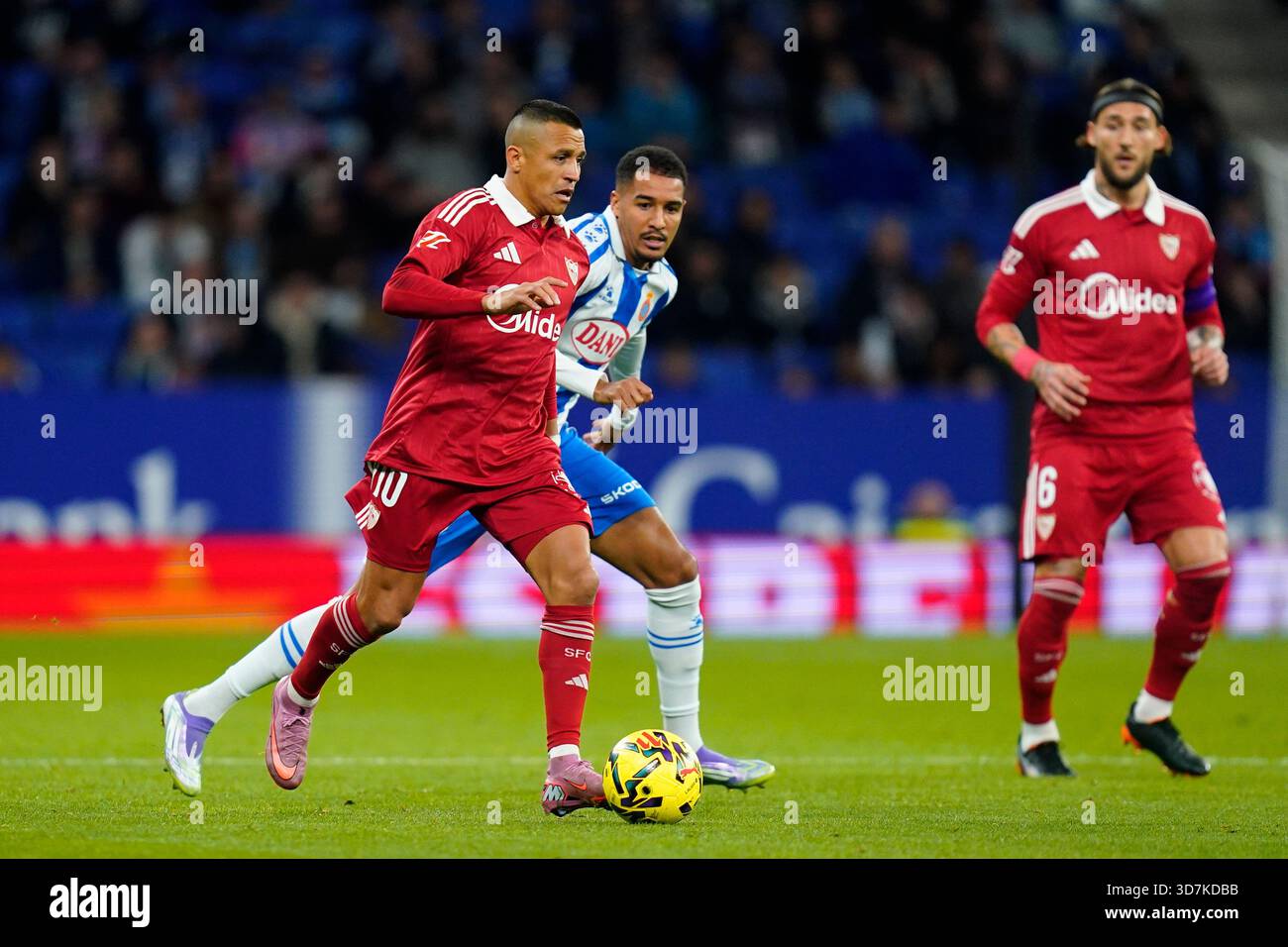 Alexis Sanchez of Sevilla FC during the La Liga EA Sports match between ...