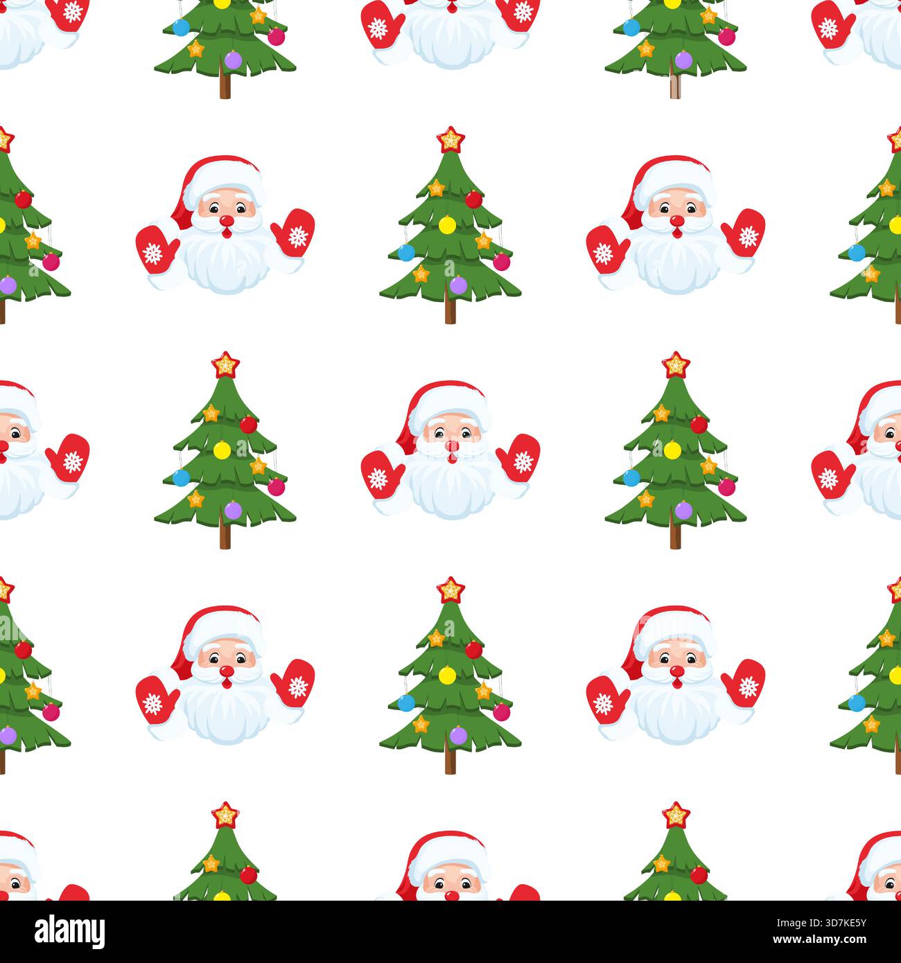 Christmas background trees festive Stock Vector Images - Alamy