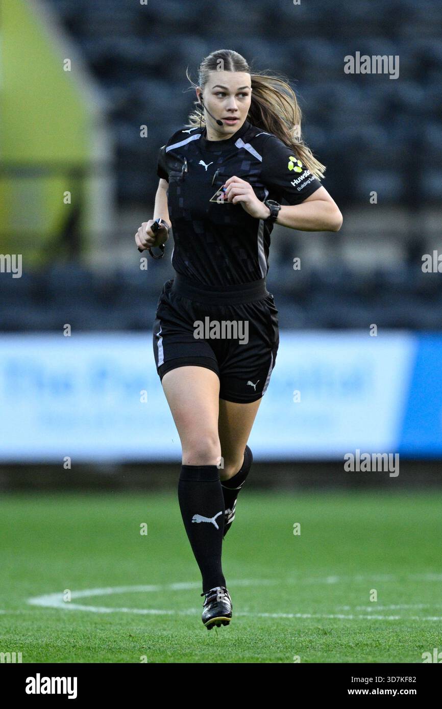 Nottingham, England, November 23rd 2025 Referee Alice Parker in action ...
