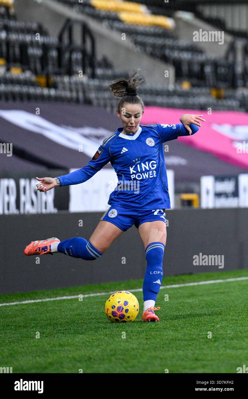 Nottingham, England, November 23rd 2025 Hannah Cain in action during ...