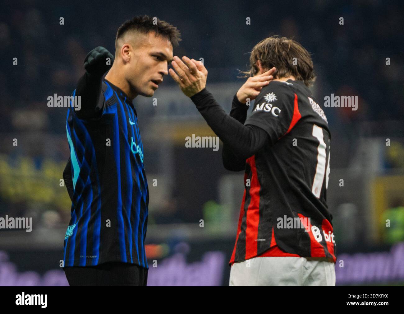 Mike Maignan (AC Milan goalkeeper) in Stadio San Siro for derby against ...