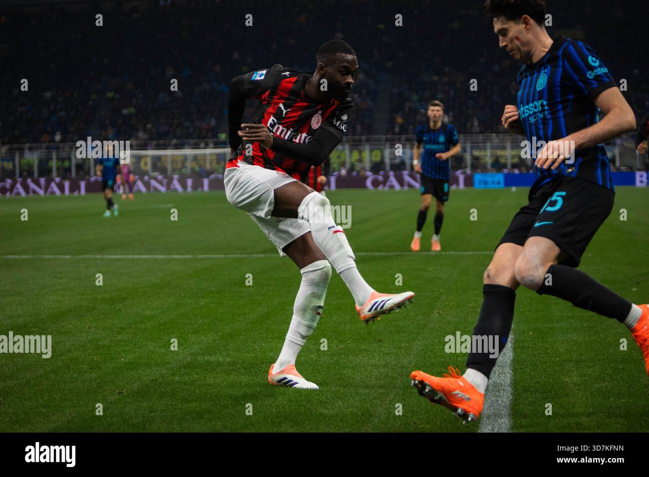 Mike Maignan (AC Milan goalkeeper) in Stadio San Siro for derby against ...