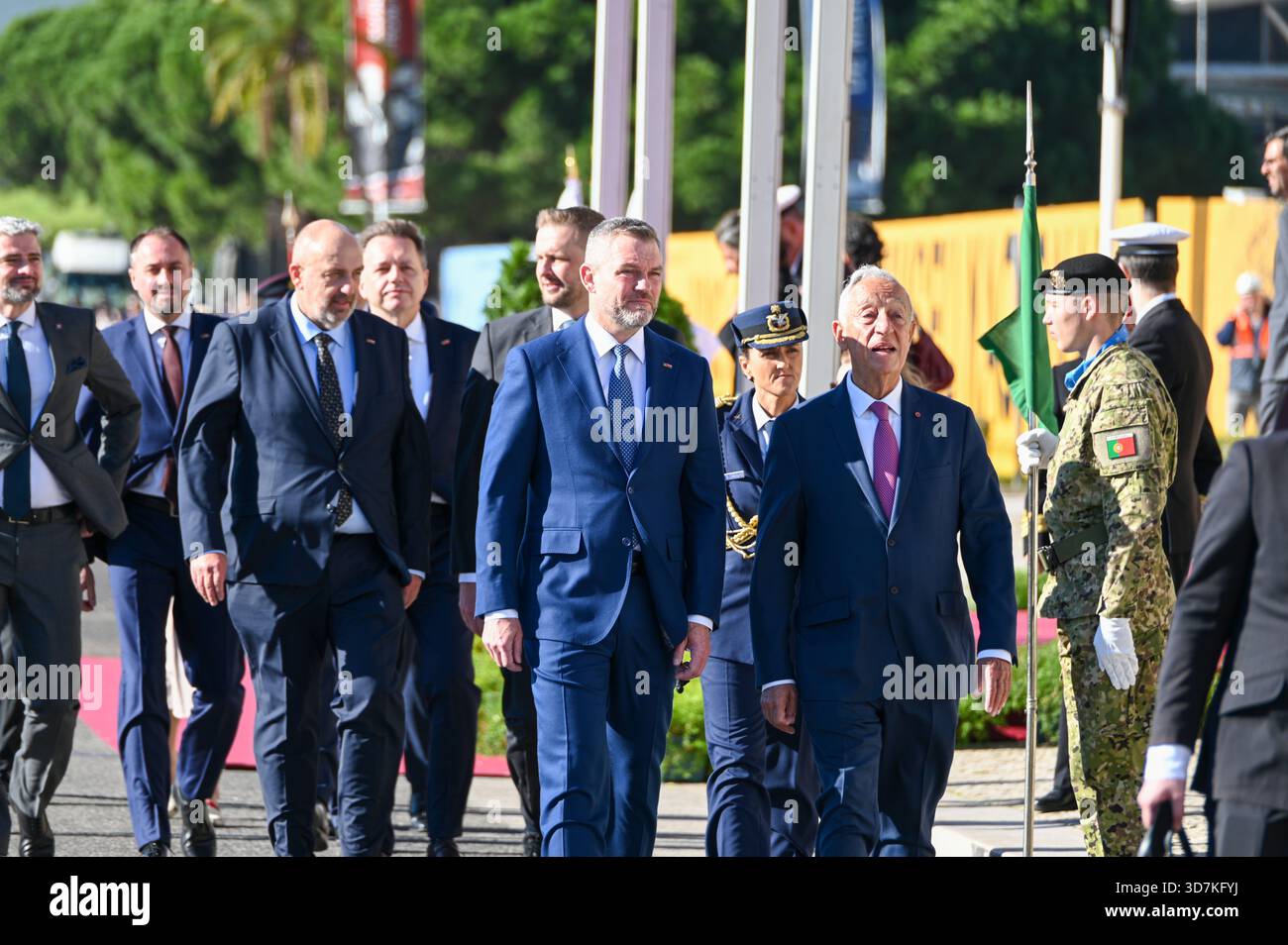 Lisbon, Portugal. 26 November 2025. Portuguese President Marcelo Rebelo ...