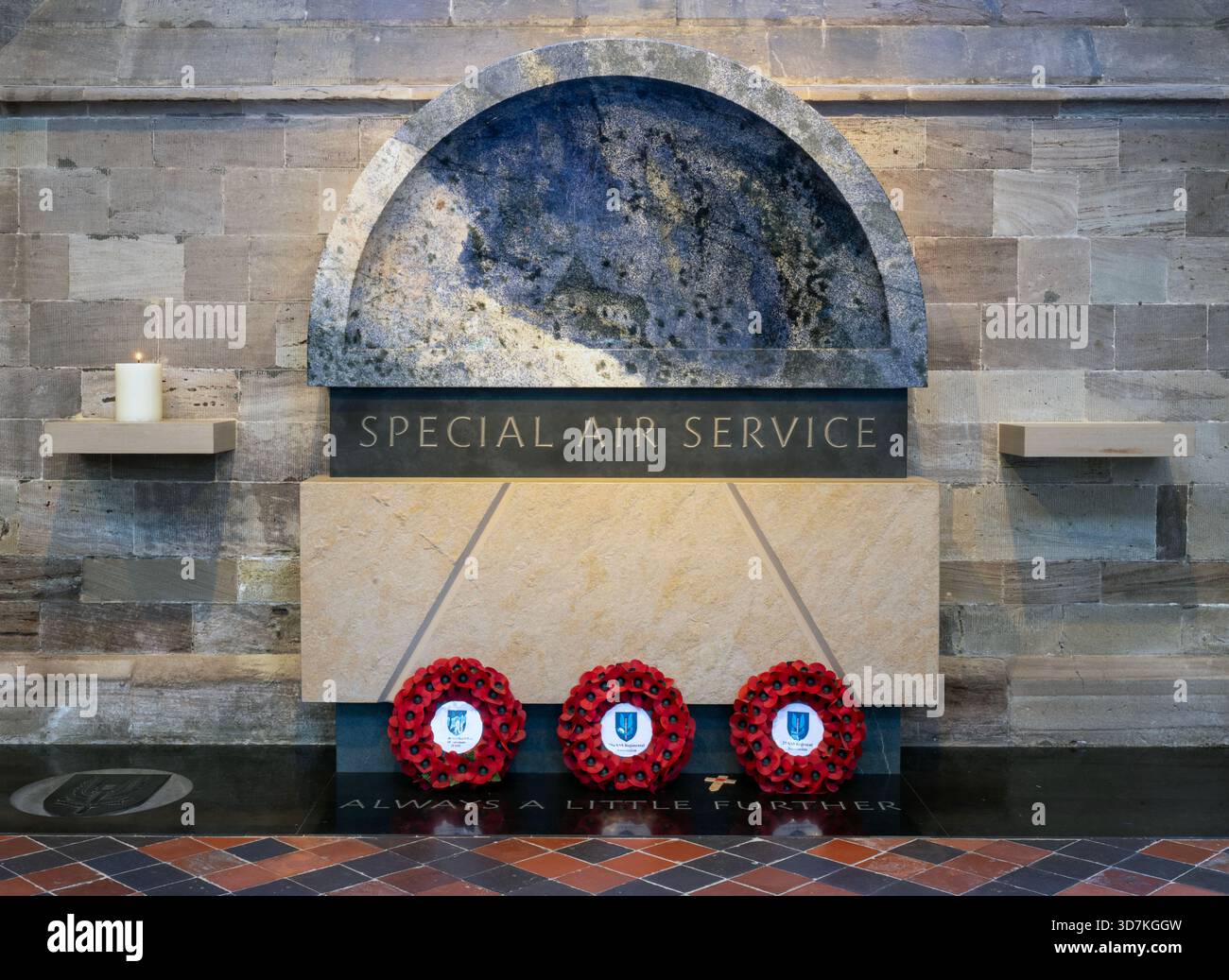 Special air service sas memorial hereford cathedral hi-res stock ...