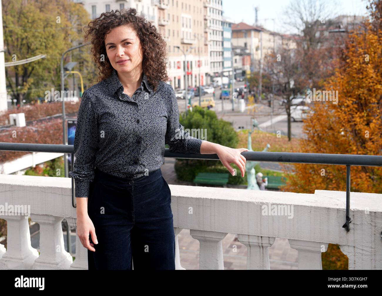 Milan, press conference for Immensamente Giulia, the rock musical opera at the Teatro Nazionale ...