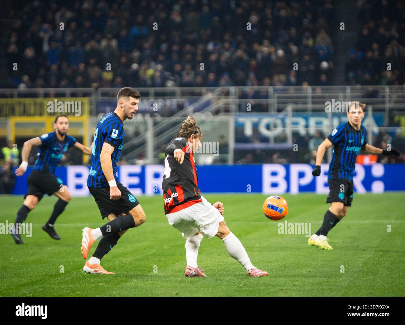 Luka Modric (AC Milan) in Stadio San Siro for derby against Inter ...