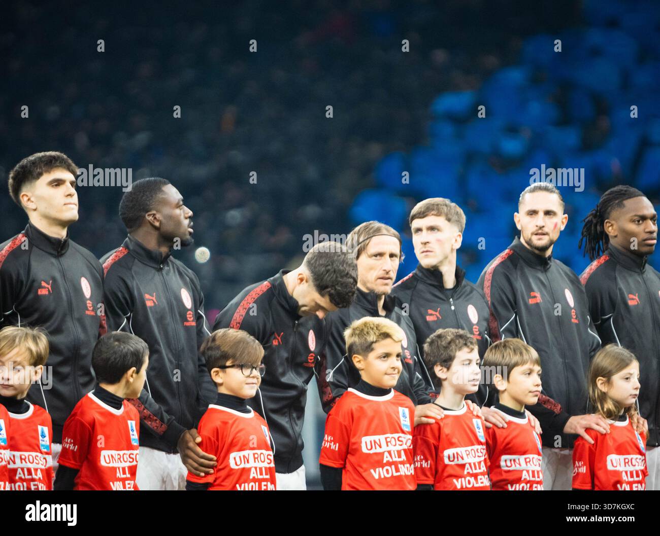 Mike Maignan (AC Milan goalkeeper) in Stadio San Siro for derby against ...