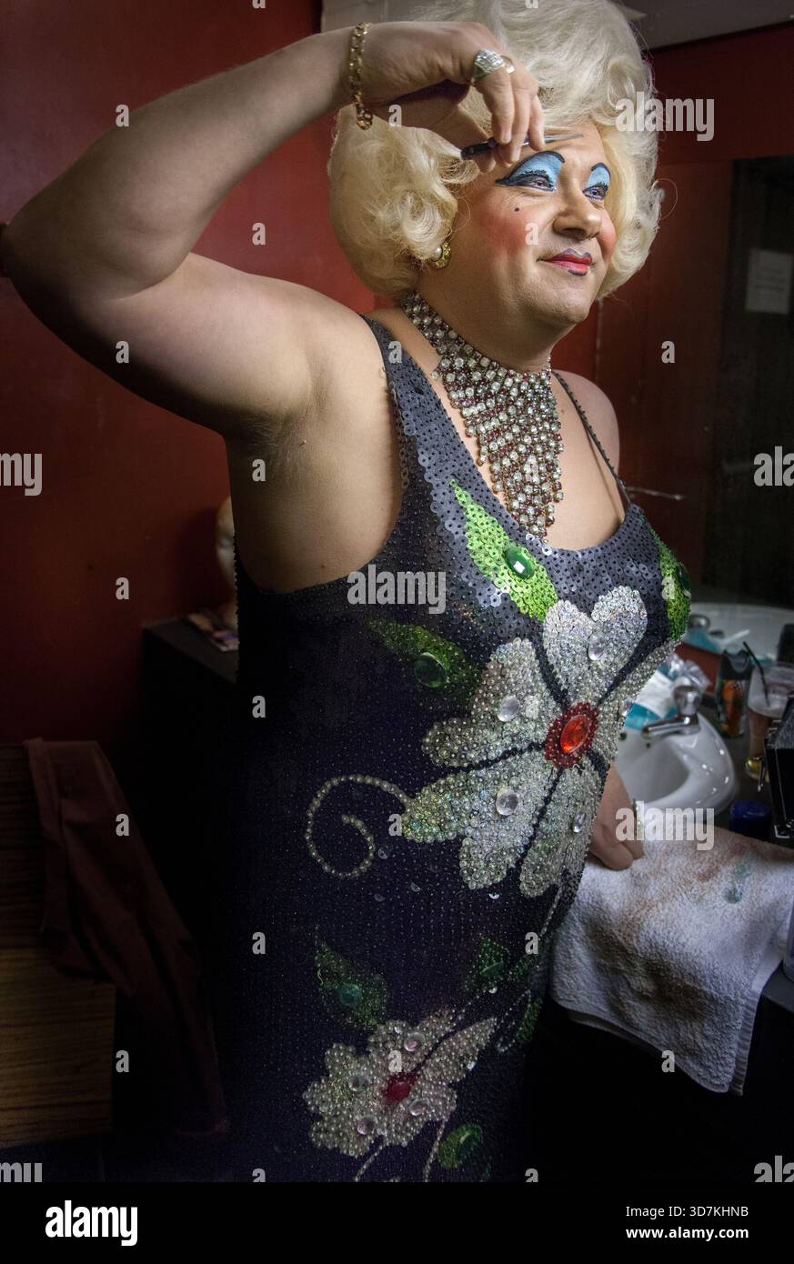 drag Artists drag Queen The Black Cap Camden London Stock Photo - Alamy