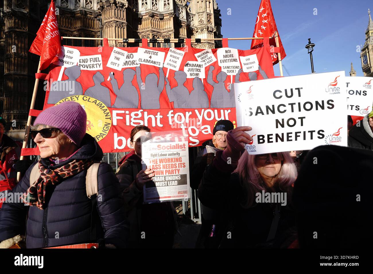 Westminster protest welfare 2025 hi-res stock photography and images ...