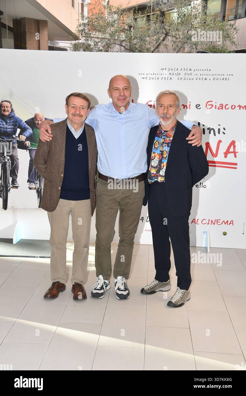 Rome, Hotel Le Meridian Visconti Photocall of the documentary " Aldo ...
