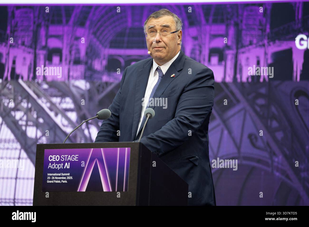 TotalEnergies Chairman and CEO Patrick Pouyanne at Adopt AI ...