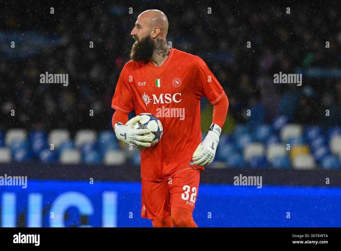 Vanja Milinkovic Savic of SSC Napoli in action during the Uefa ...