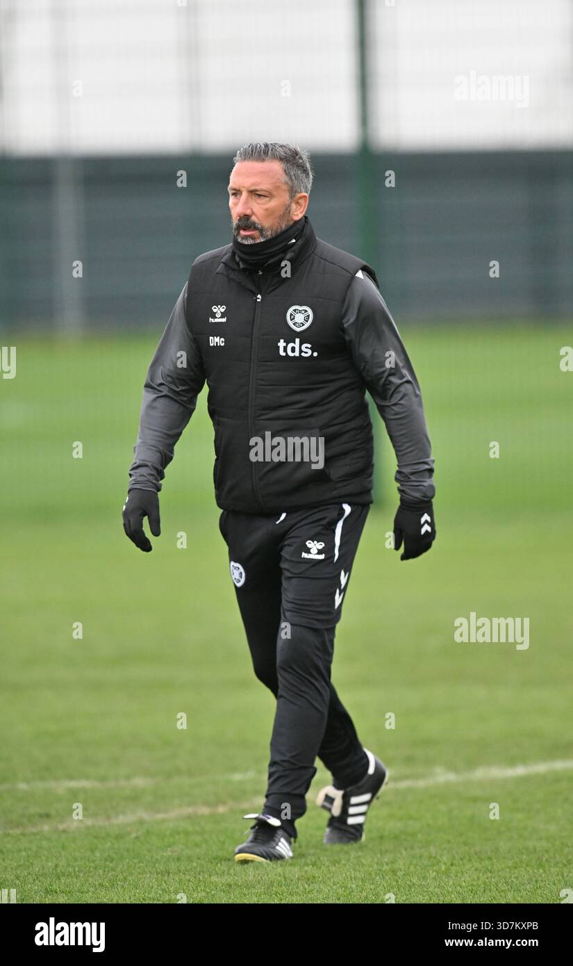 Oriam,Edinburgh.Scotland .UK.26th Nov 25 Hearts training session for ...