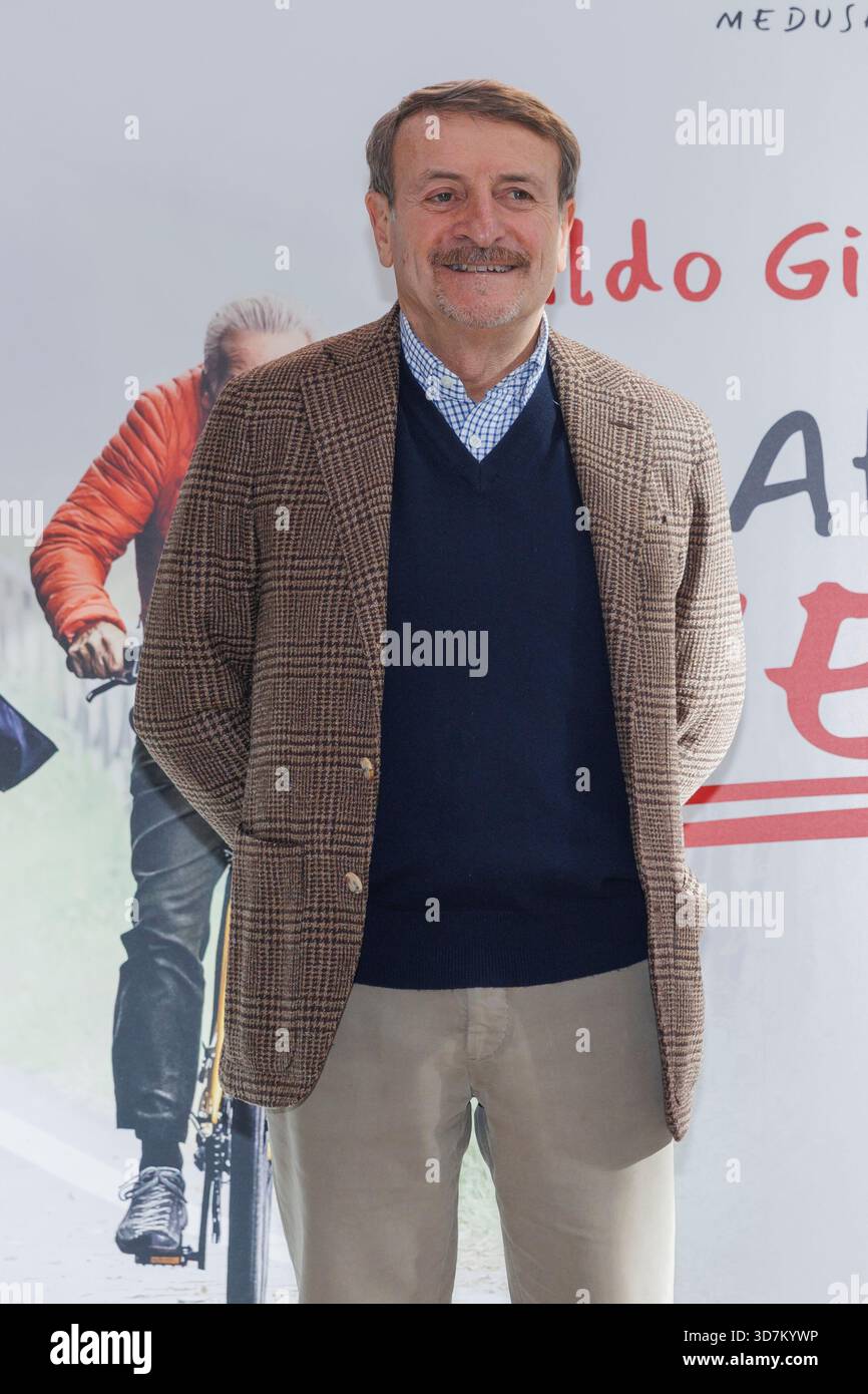 Giacomo Poretti attends the photocall of the movie ATTITUDINI: NESSUNA (Photo by Emanuela ...