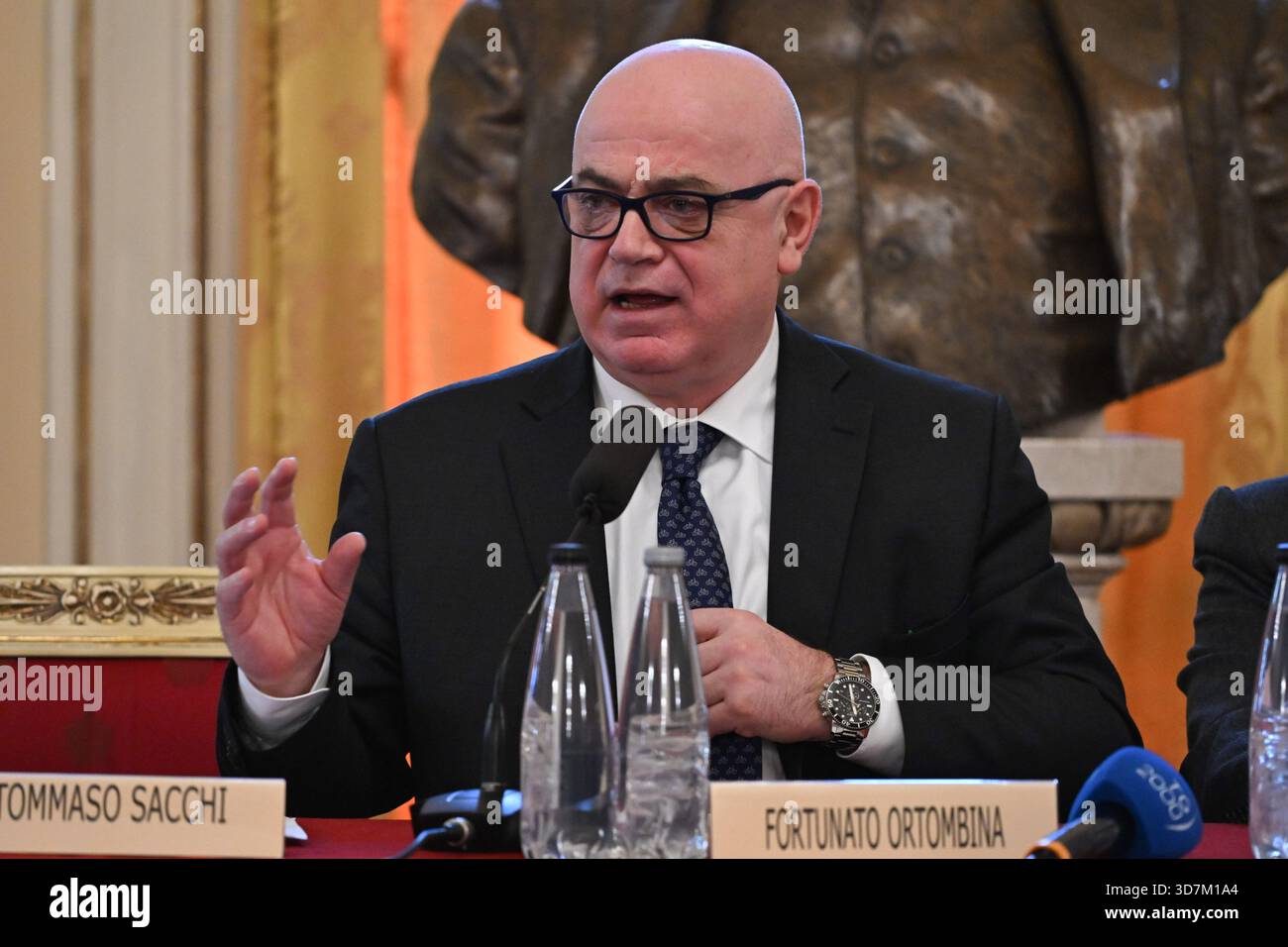 Milan, Teatro alla Scala, presentation of the premiere of the opera "A ...