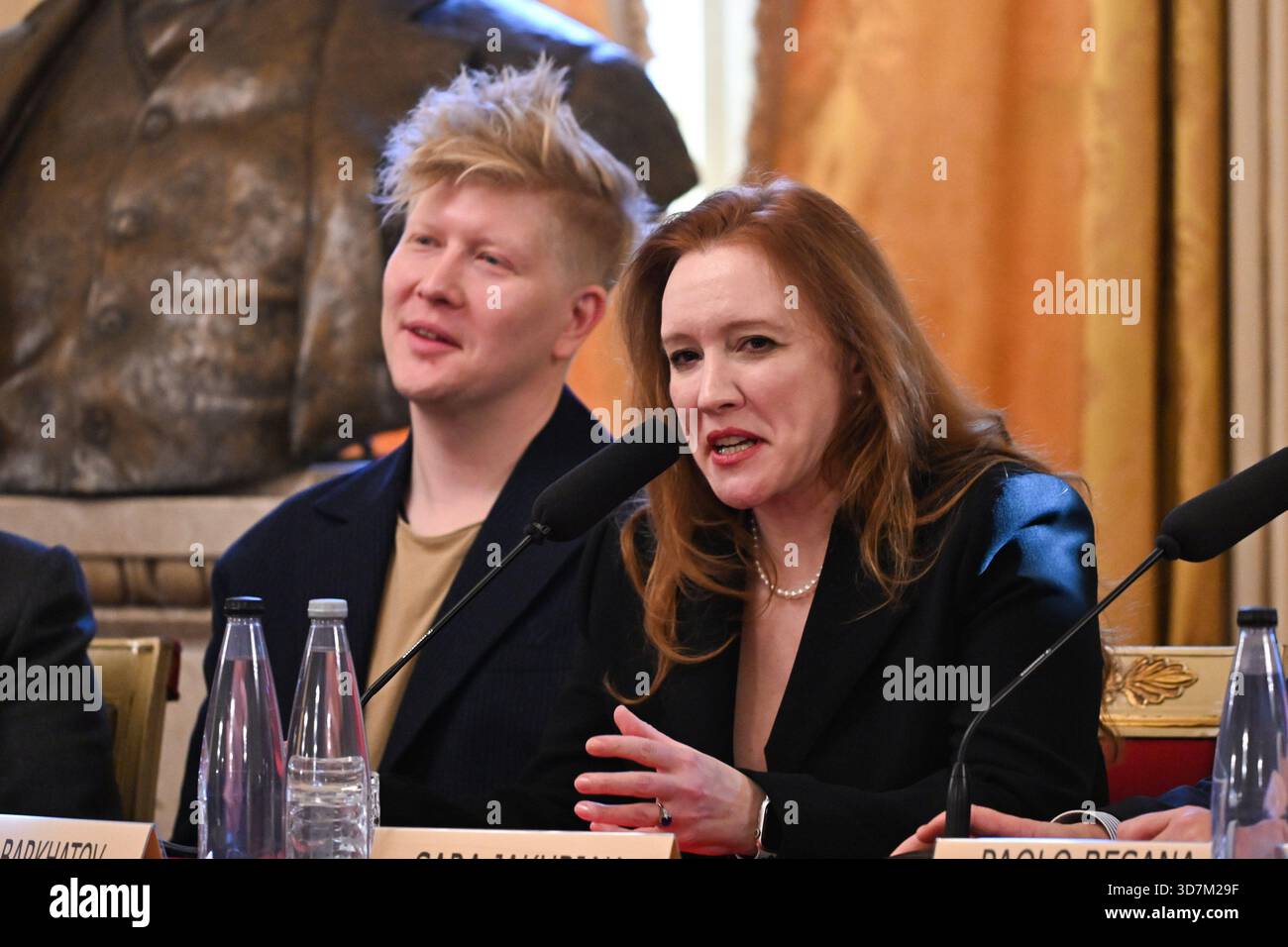 Milan, Teatro alla Scala, presentation of the premiere of the opera "A Lady Macbeth in the ...