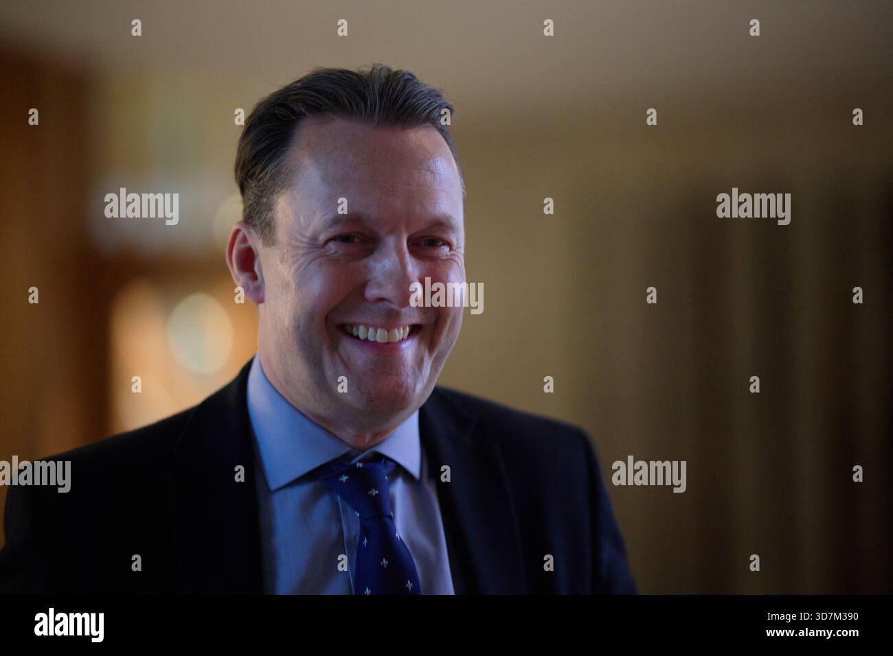Edinburgh Scotland, UK 26 November 2025. Russell Findlay MSP at the ...