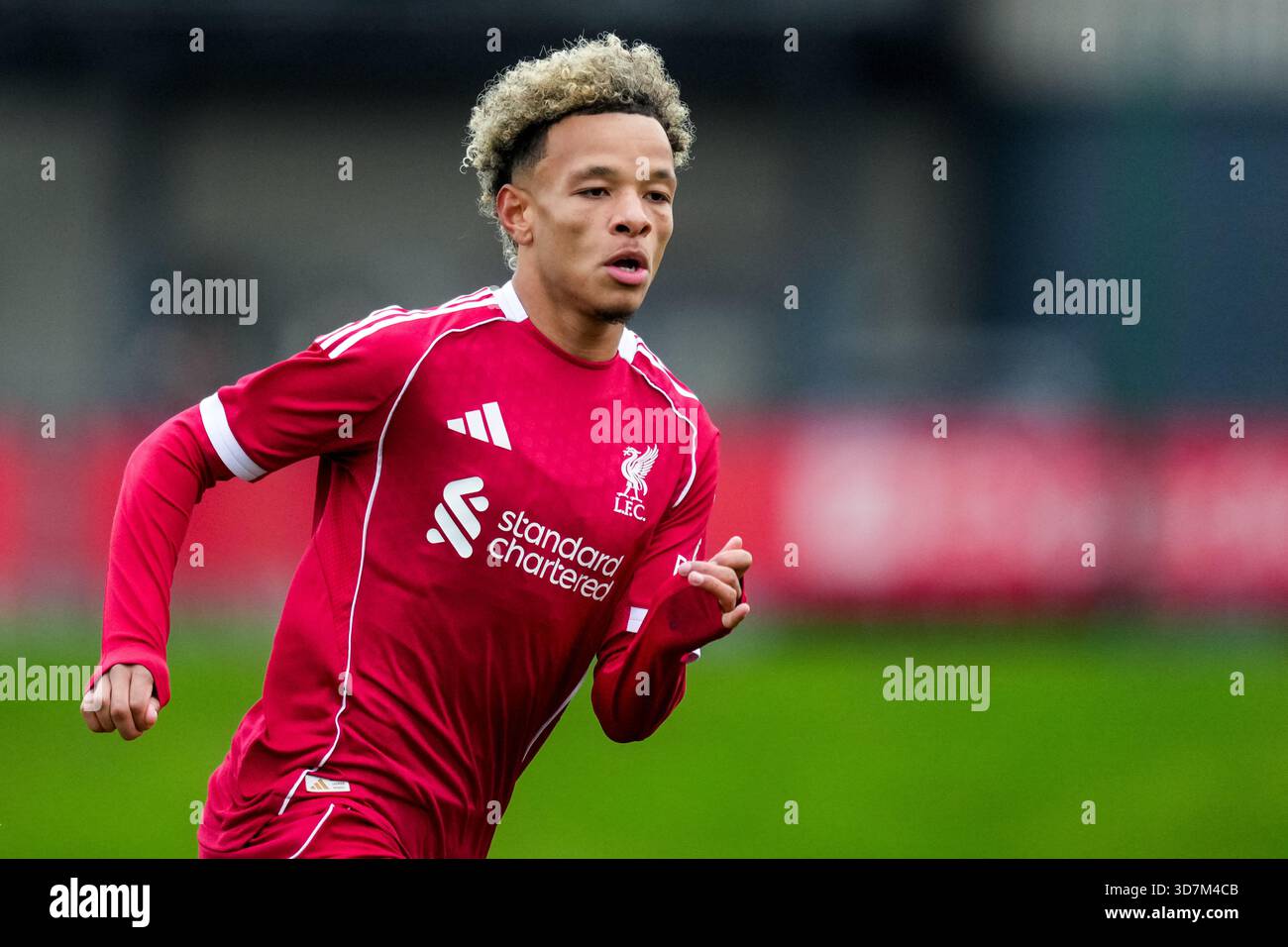 KIRKBY, ENGLAND - NOVEMBER 26: Trent Kone-Doherty of Liverpool U19 ...