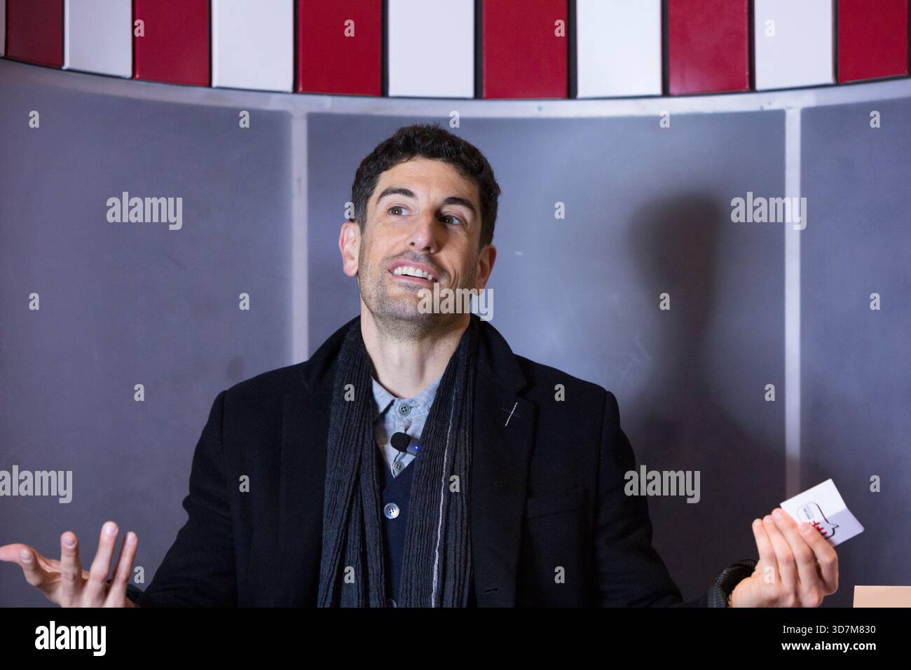 Turin, Italy. 26th Nov, 2025. American film director and actor Jason ...