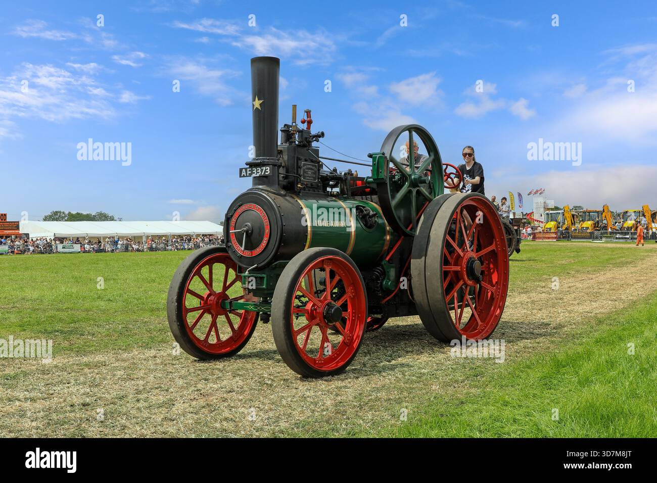Davey Paxman Traction Engine Number 16849 Built 1911 Registration AF ...