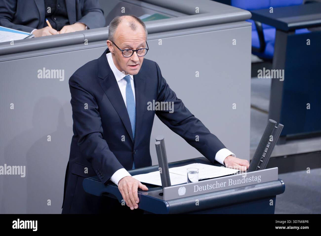 Bundestag, Friedrich Merz, Bundeskanzler, CDU Reichstagsgebäude ...