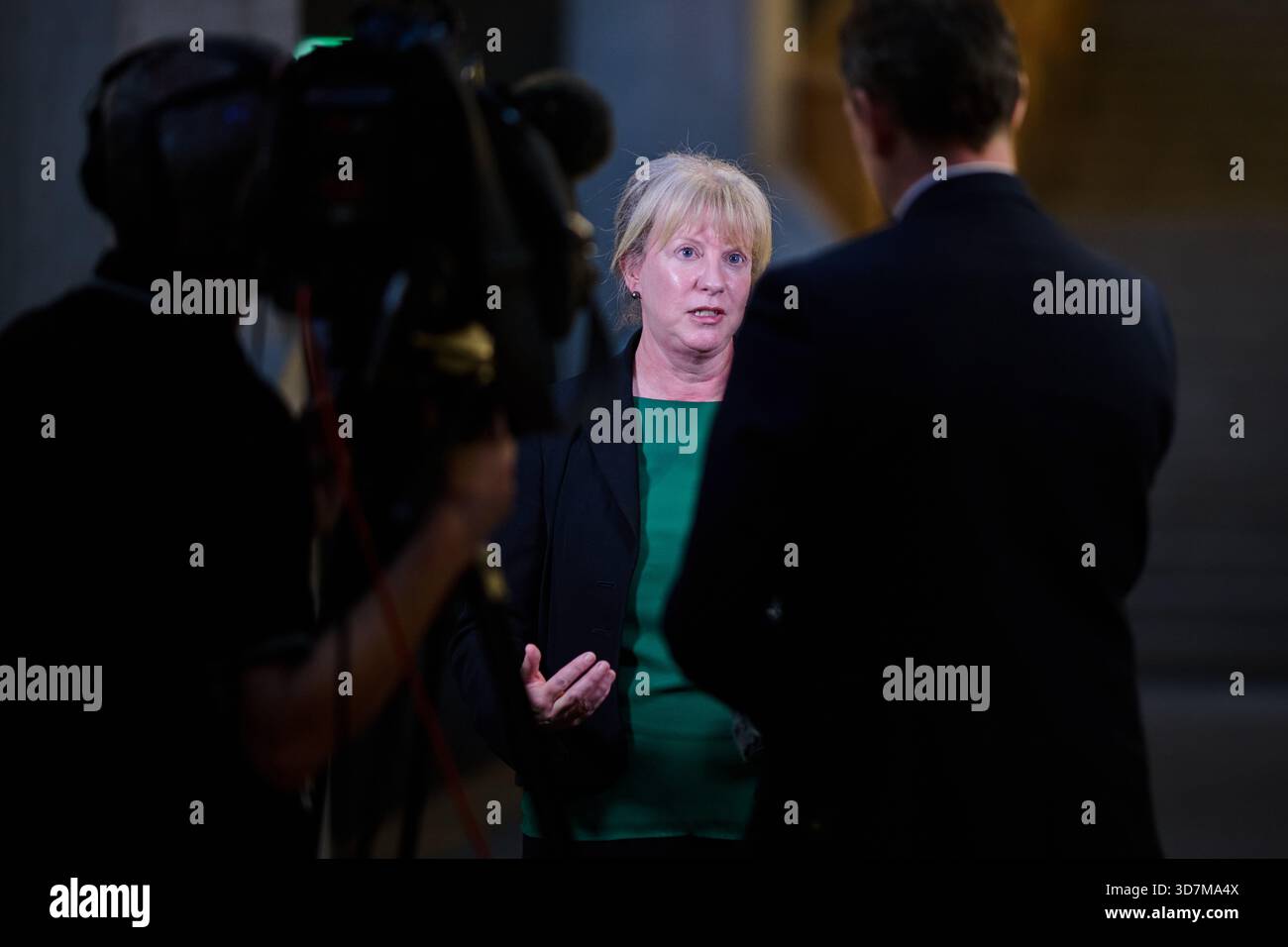 Edinburgh Scotland, UK 26 November 2025. Cabinet Secretary for Finance ...