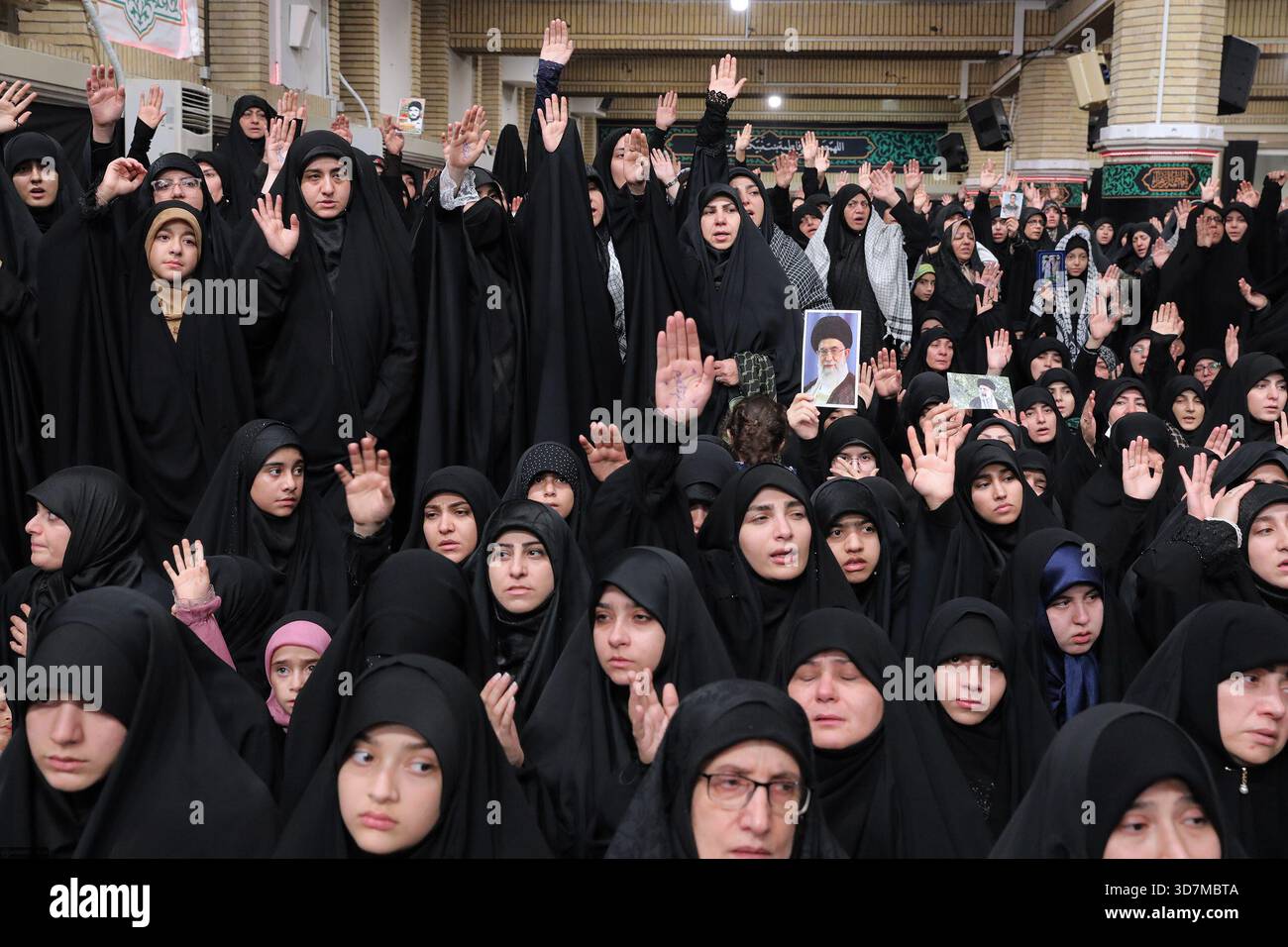 November 25, 2025, Tehran, Iran: Iranian veiled women attend the eve of ...