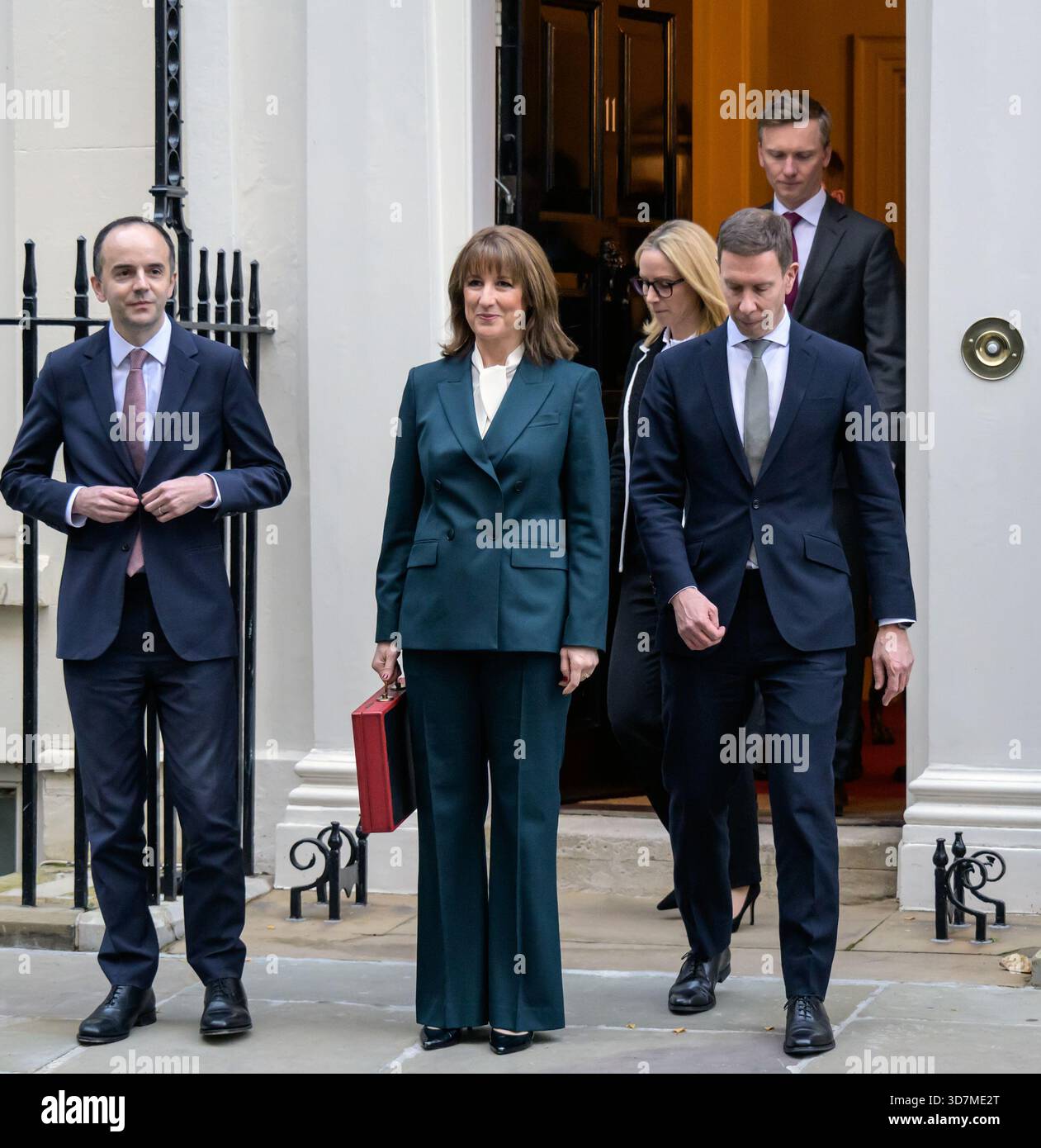 London, UK. 26th November 2025. British Chancellor of the Exchequer ...