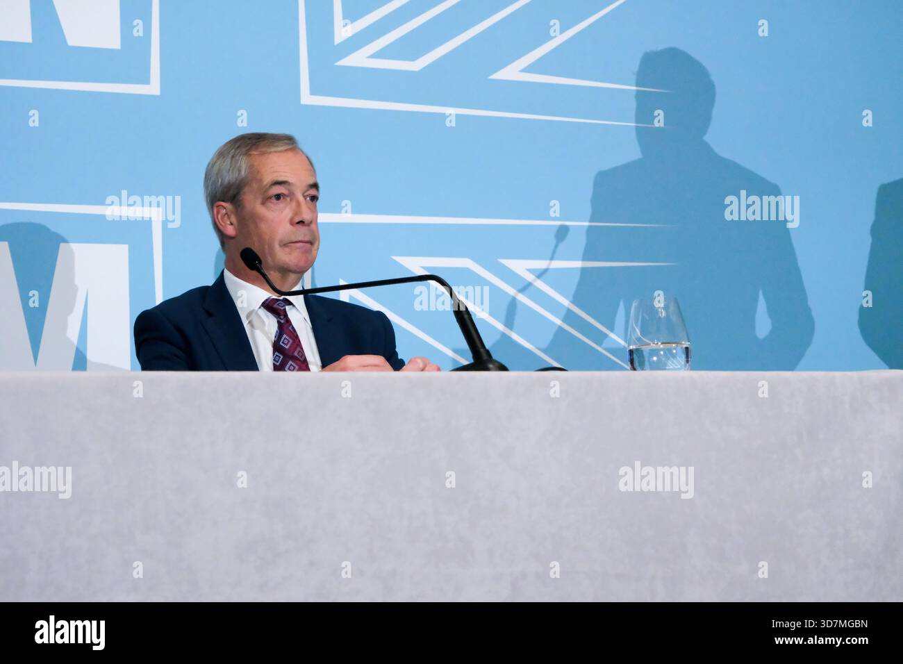 Westminster, London, UK. 26th Nov 2025. Reform Party UK press ...