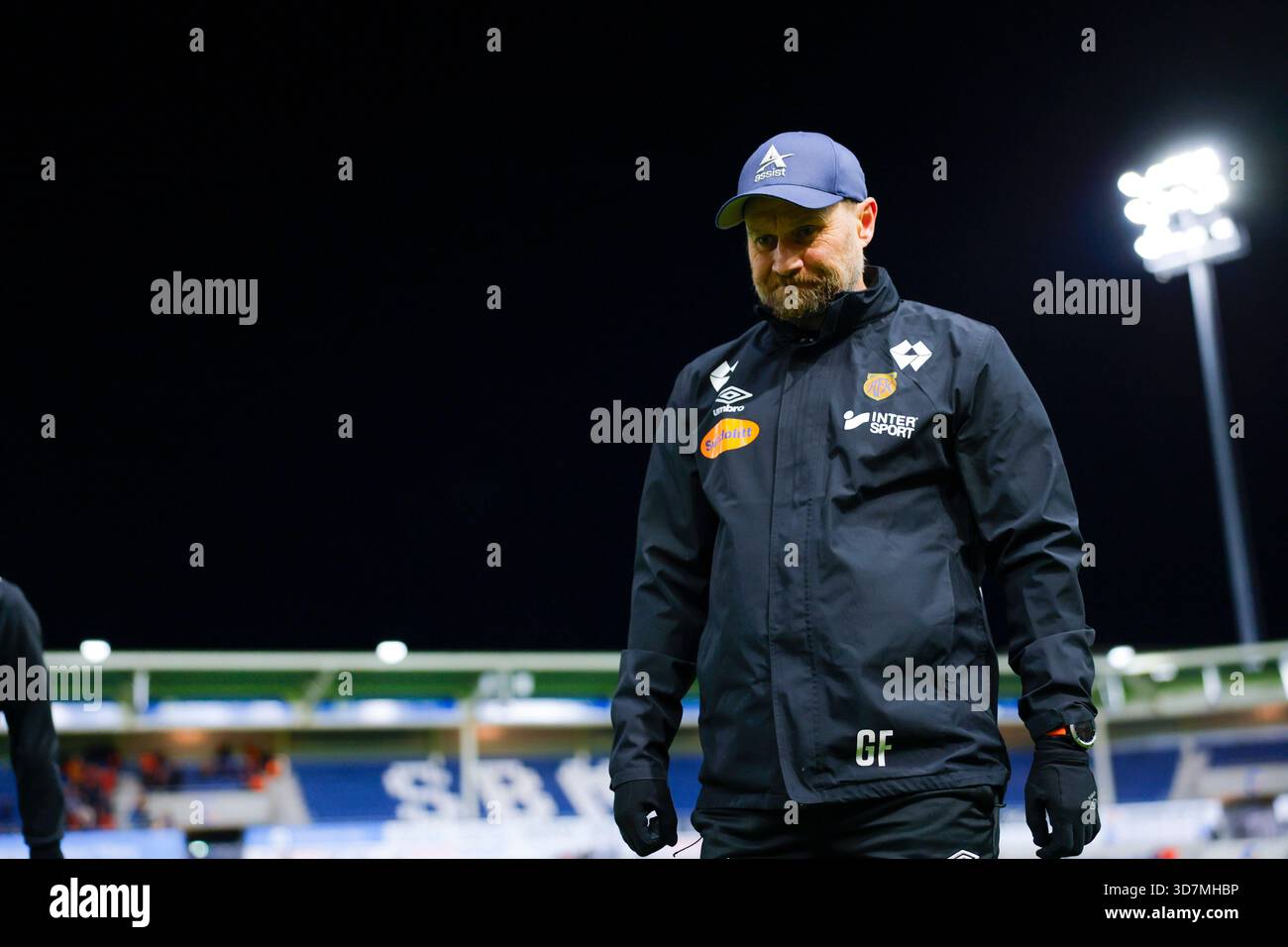 Ålesund 20251126. Aalesund's assistant coach Geir Frigård before the ...