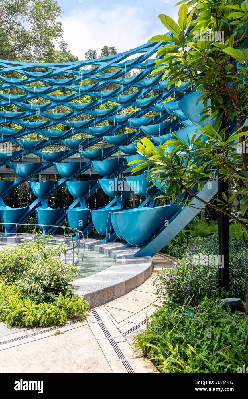 Symphony Streams sculpture at Sensoryscape, Sentosa Island, Singapore ...